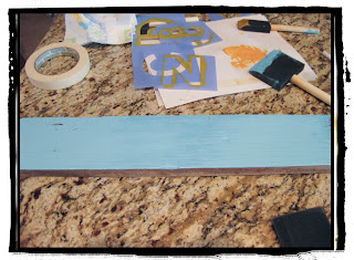 Life Crafts & Whatever: Vintage Name Board