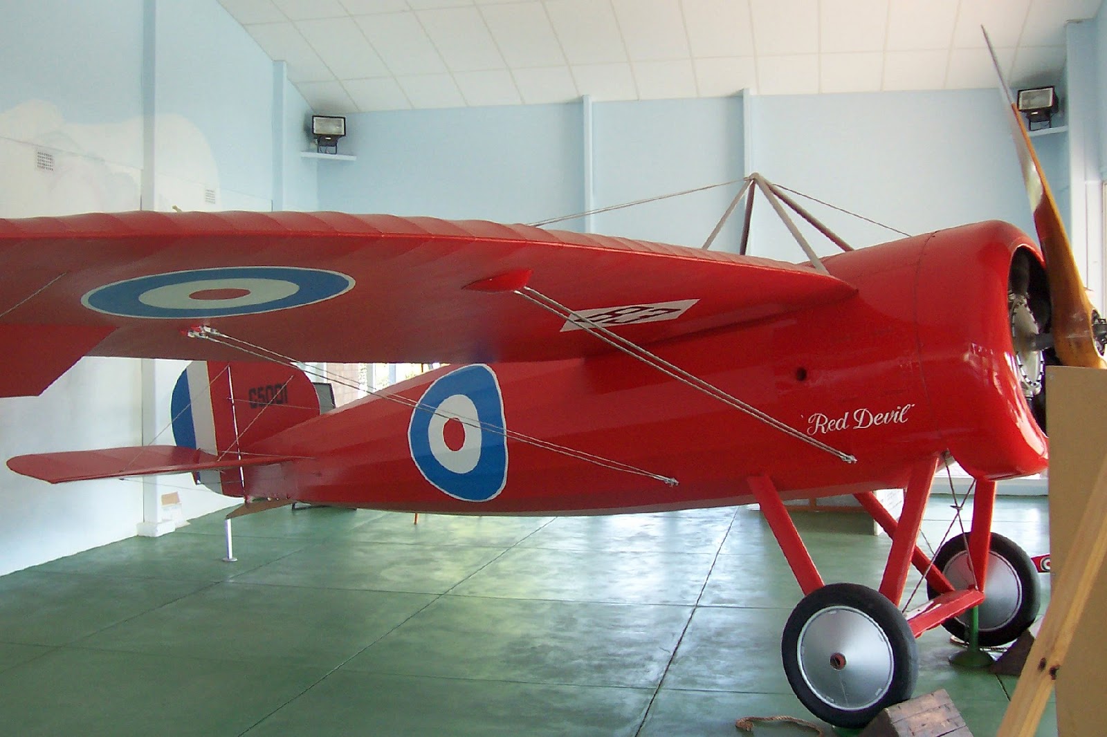 Bristol M1C "Red Devil" flying replica: The 'Red Devil' - brief history