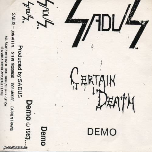 Sadus | Estados Unidos | (Discografía) | Old Tendencies | World Wide ...