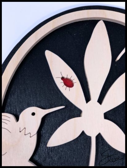 Scrollsaw Workshop: Hummingbirds and Ladybugs Scroll Saw Pattern.