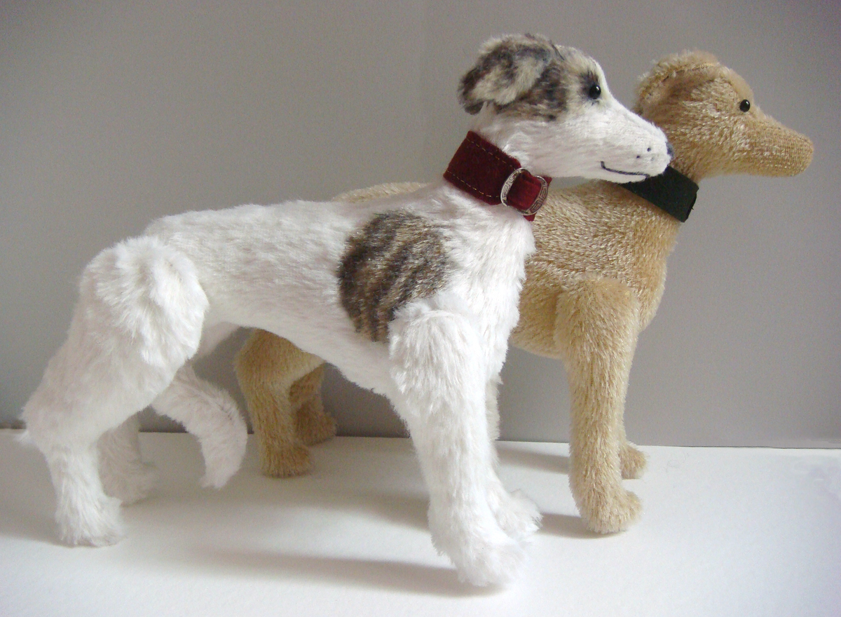 Drawing in the Dark: Whippet Toy Dog