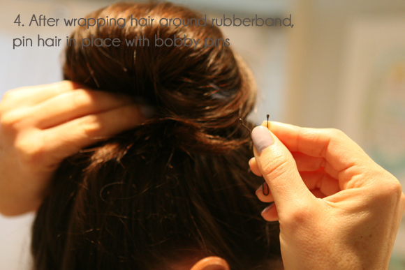 Four Flights of Fancy: Sleek Top Bun Tutorial