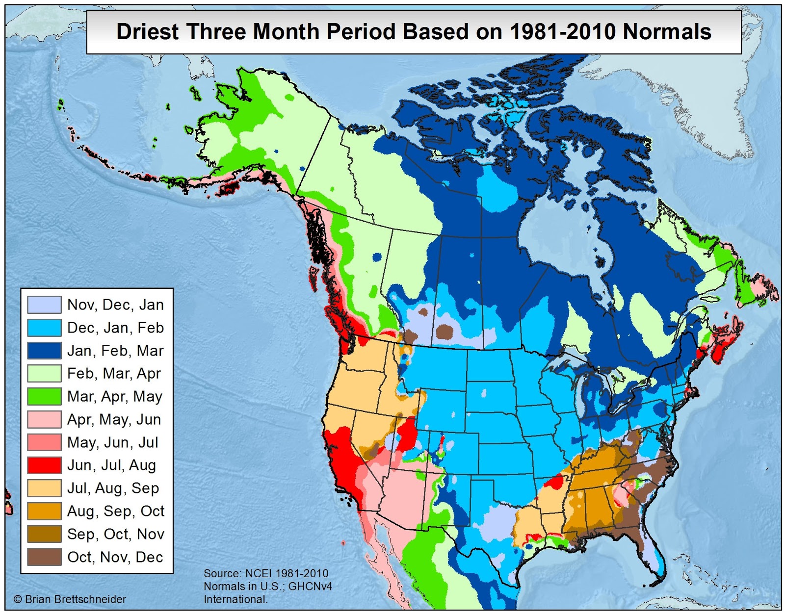 Brian B.'s Climate Blog: Map Collection