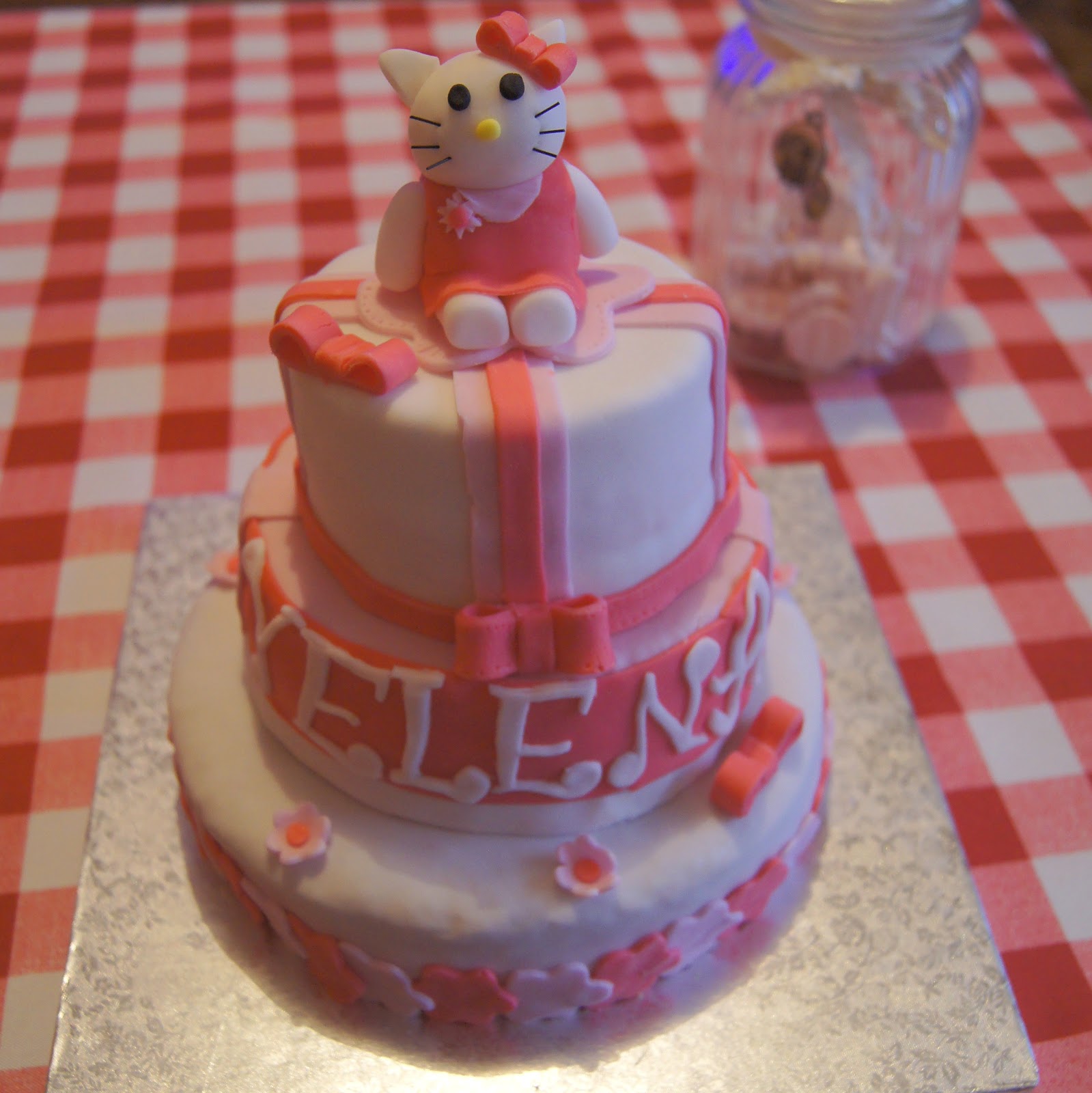 Le salon de thé d'Hémy: Gâteau Hello Kitty