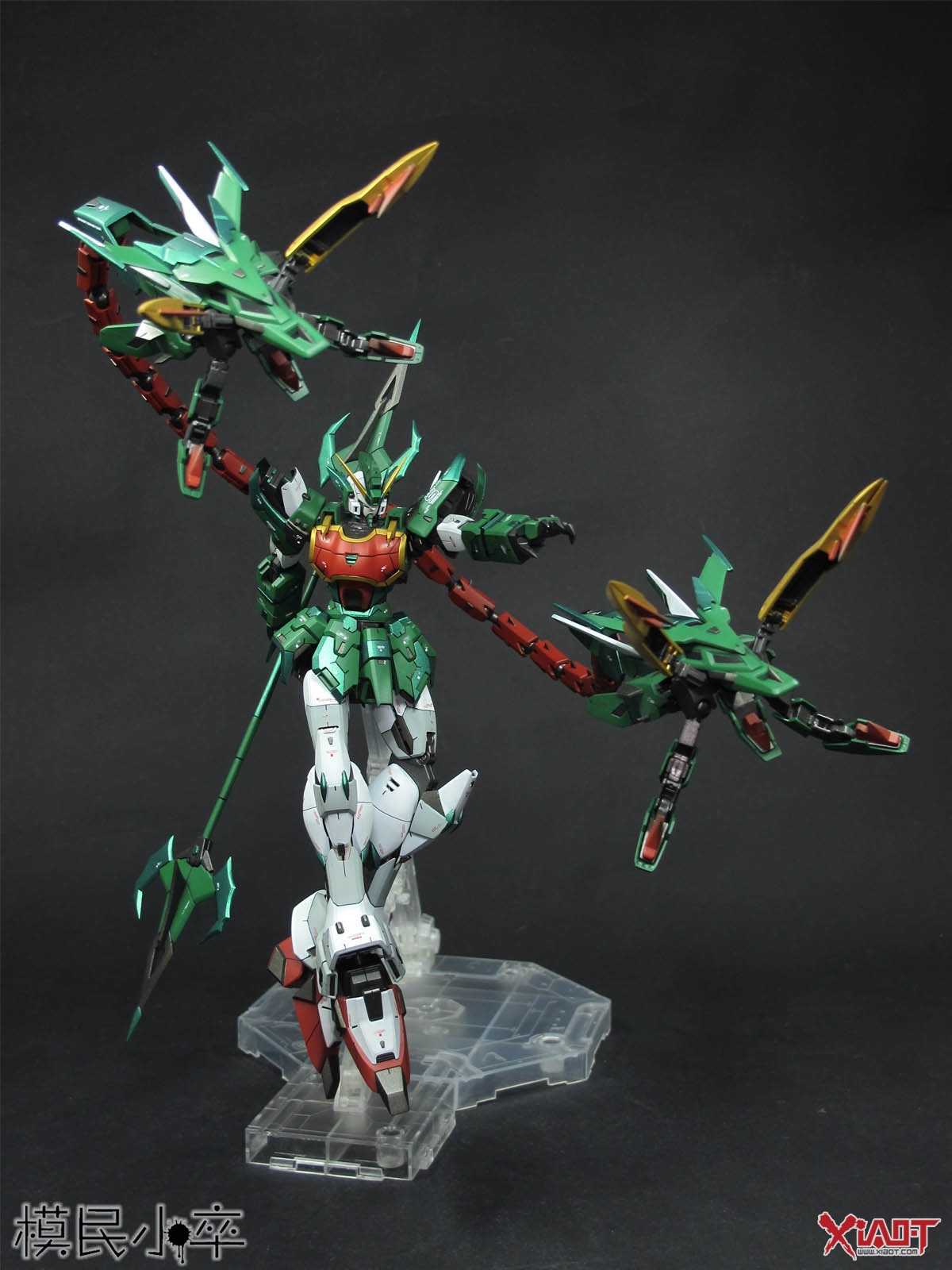 GUNDAM GUY: P-Bandai Exclusive: MG 1/100 Gundam Altron - Customized Build