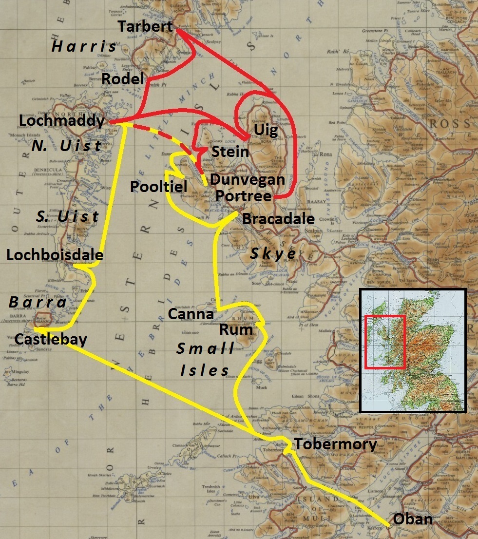 except the Kyles and Western Isles: The Outer Isles Mail