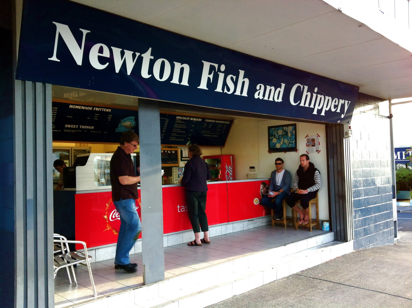 AUCKLAND DAILY: NEWTON FISH & CHIPPERY