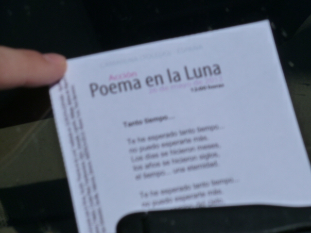 Poema en la luna