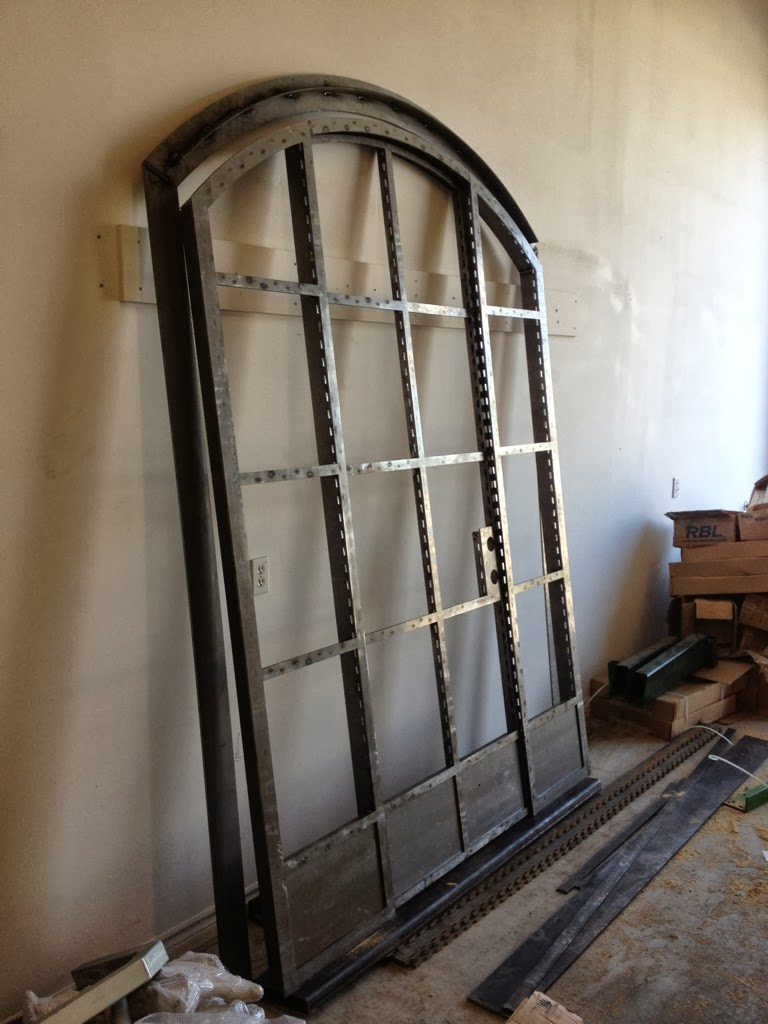 Building Walnut Farm: Belgian Style Steel Door