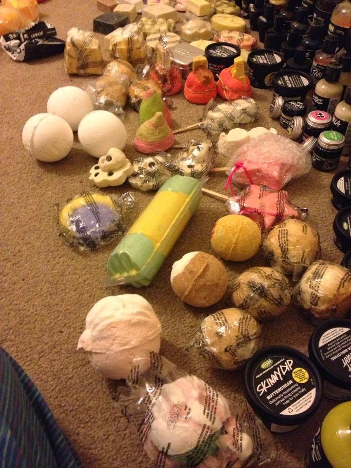 All Things Lush UK: My Current Lush Collection