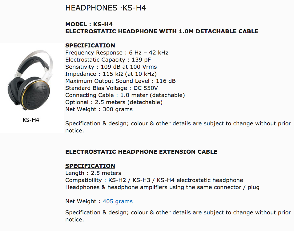 Kings Audio electrostatic headphones/amps – M & S | Ultimate High-Fidelity