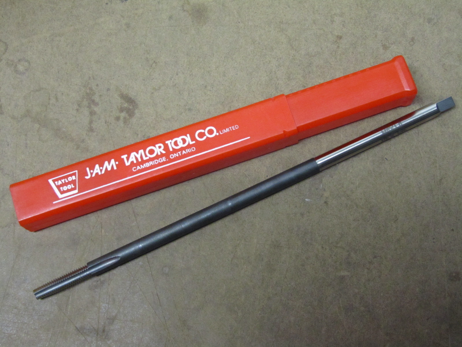 Taps, Dies and Reamers -- Standard and Special -- J.A.M. Taylor Tool