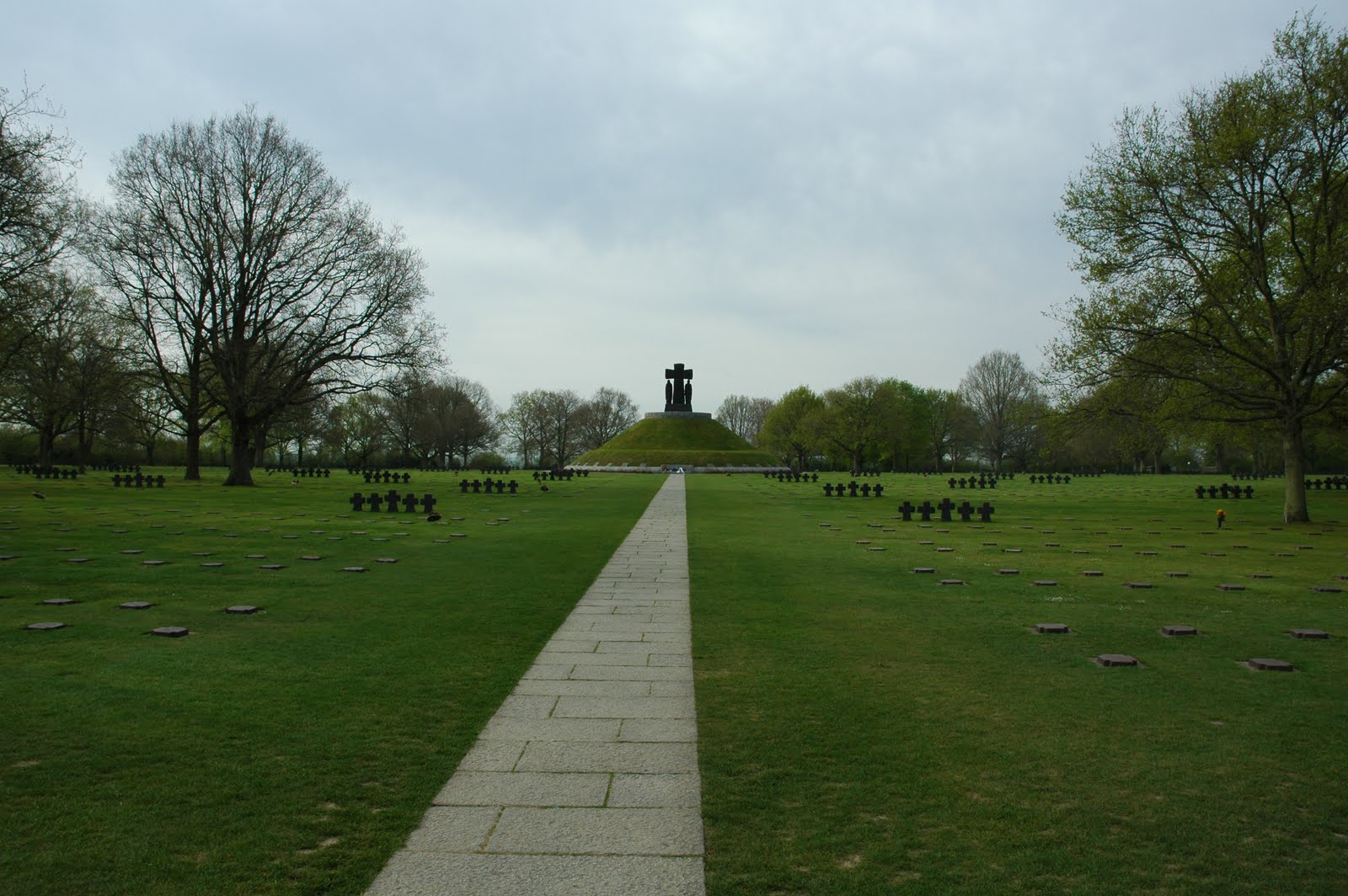 German war cemetery in La Cambe, Normandy, France | LandmarkScout