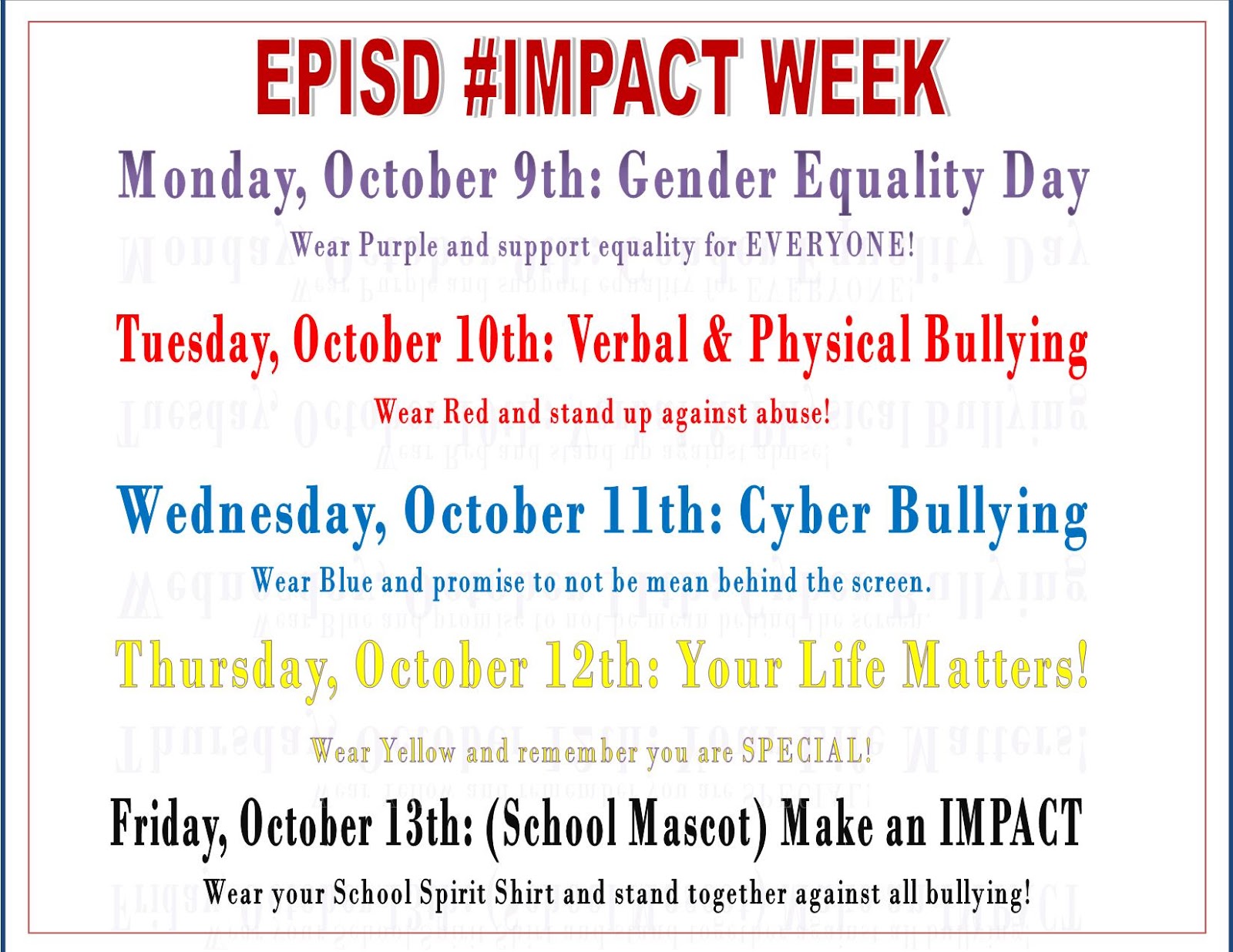 Eagle Pass ISD - iVision: EPISD IMPACT Week