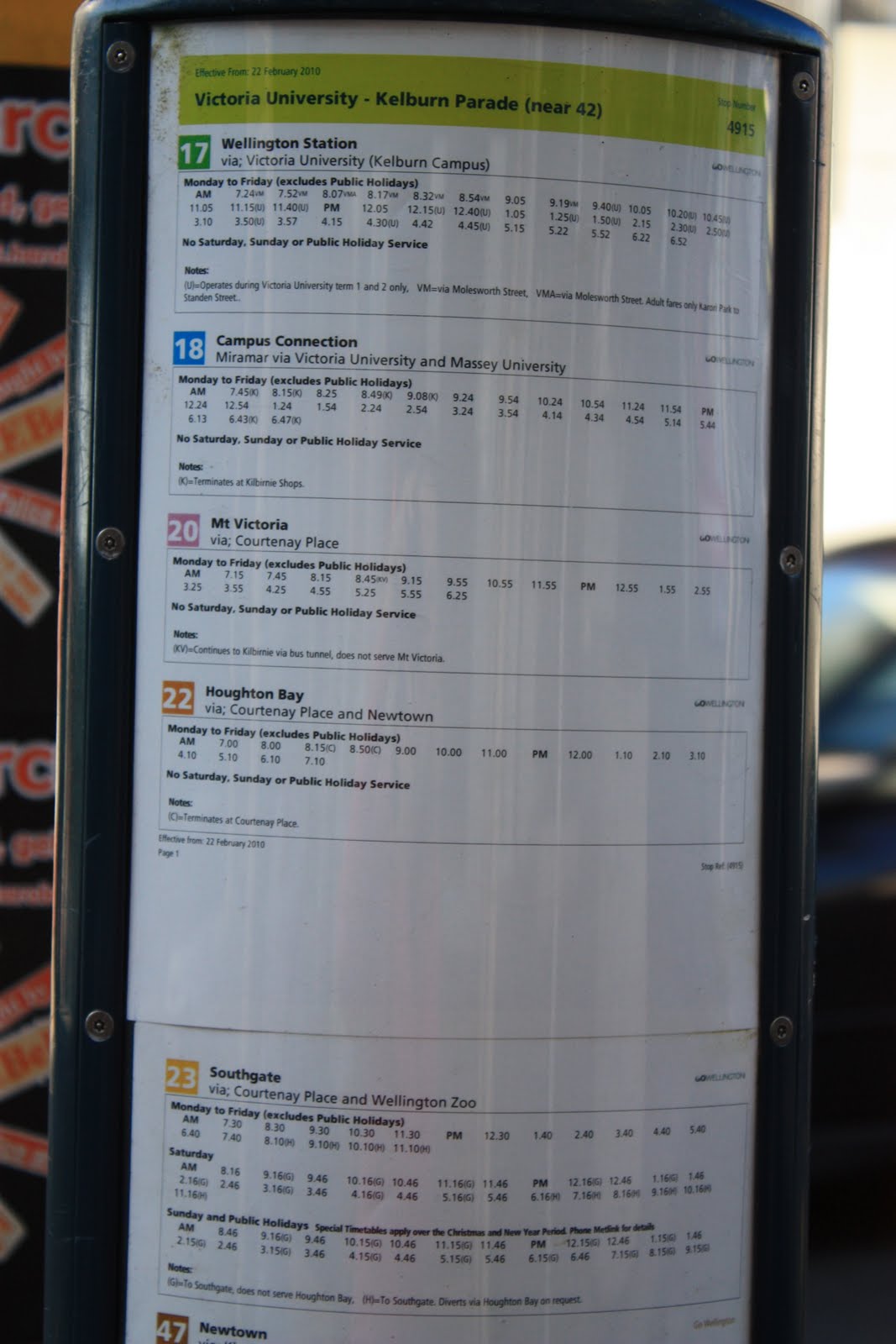 Ask The Locals™: Metlink RTI Displays