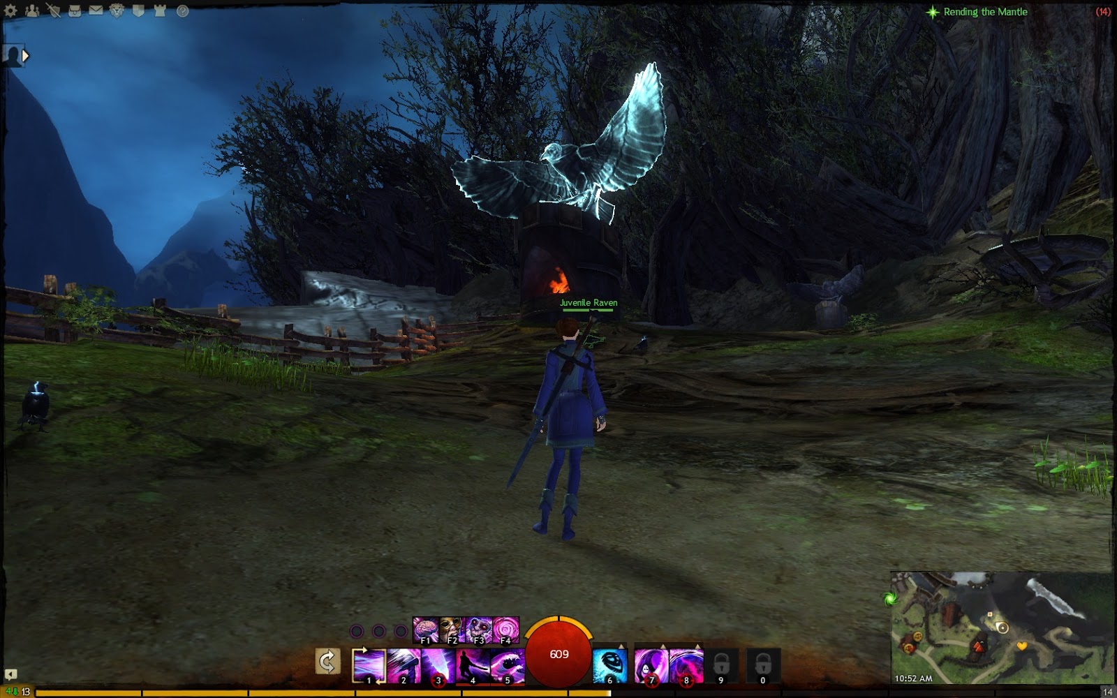 Gamer Waltz: GW2: Snow Lord's Gate Vista (Wayfarer Foothills)