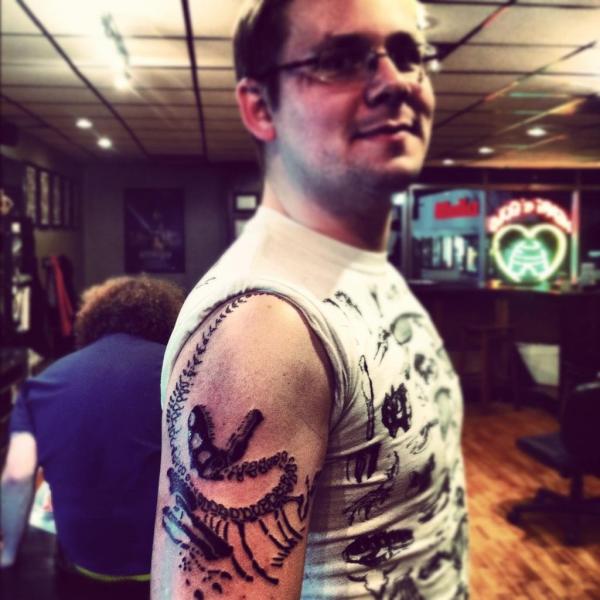 The Flying Trilobite: Allosaurus Science Ink