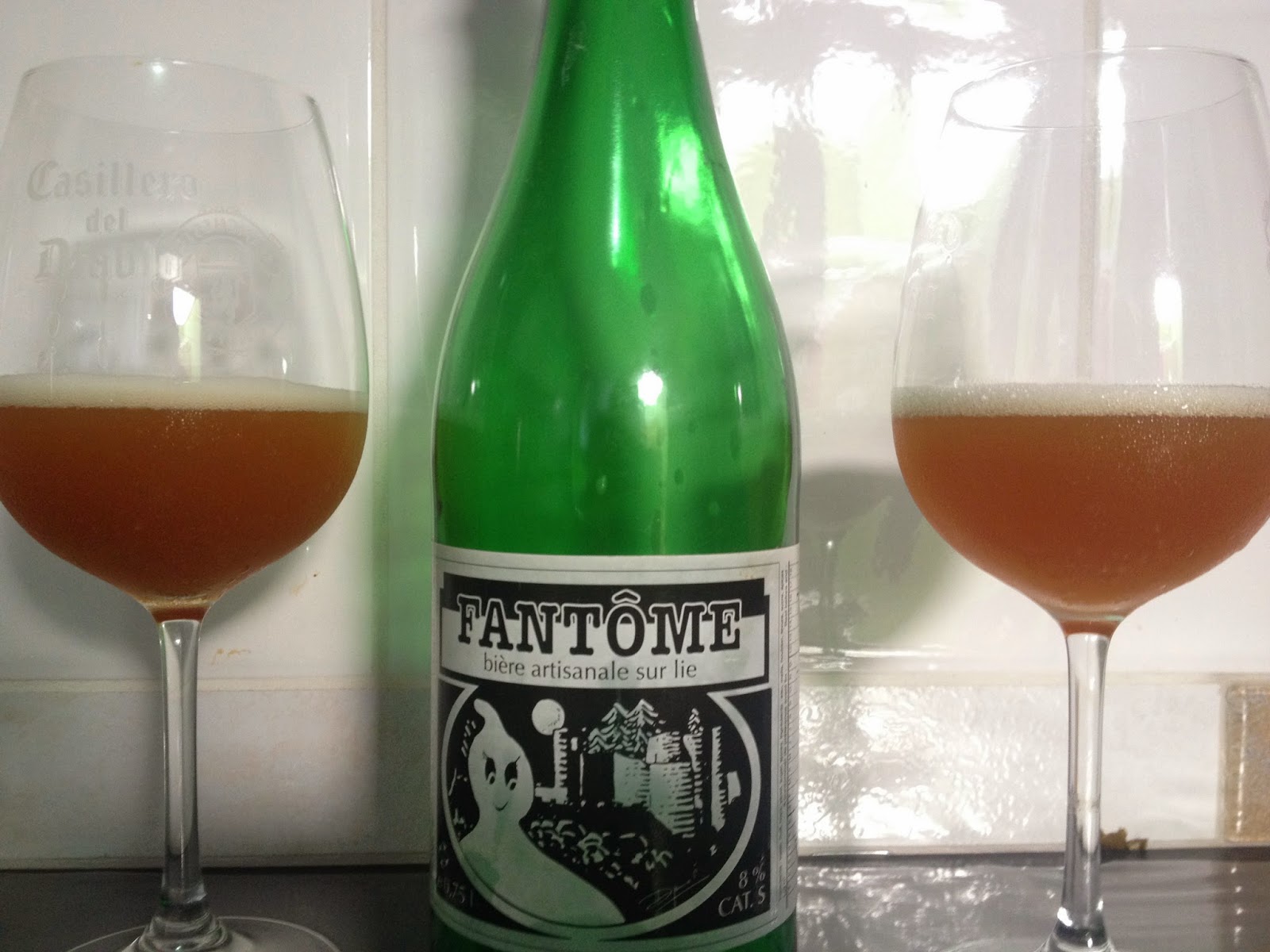 Balaio do Victor: Fantôme Saison: grande cerveja belga da Brasserie Fantôme