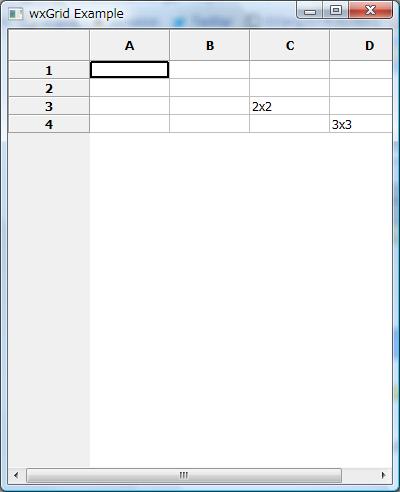 tomohikoのブログ: wxErlang wxGrid Sample サンプル