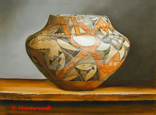 K. Henderson Art, My Art & My life in Rural America: Acoma Pottery by K ...