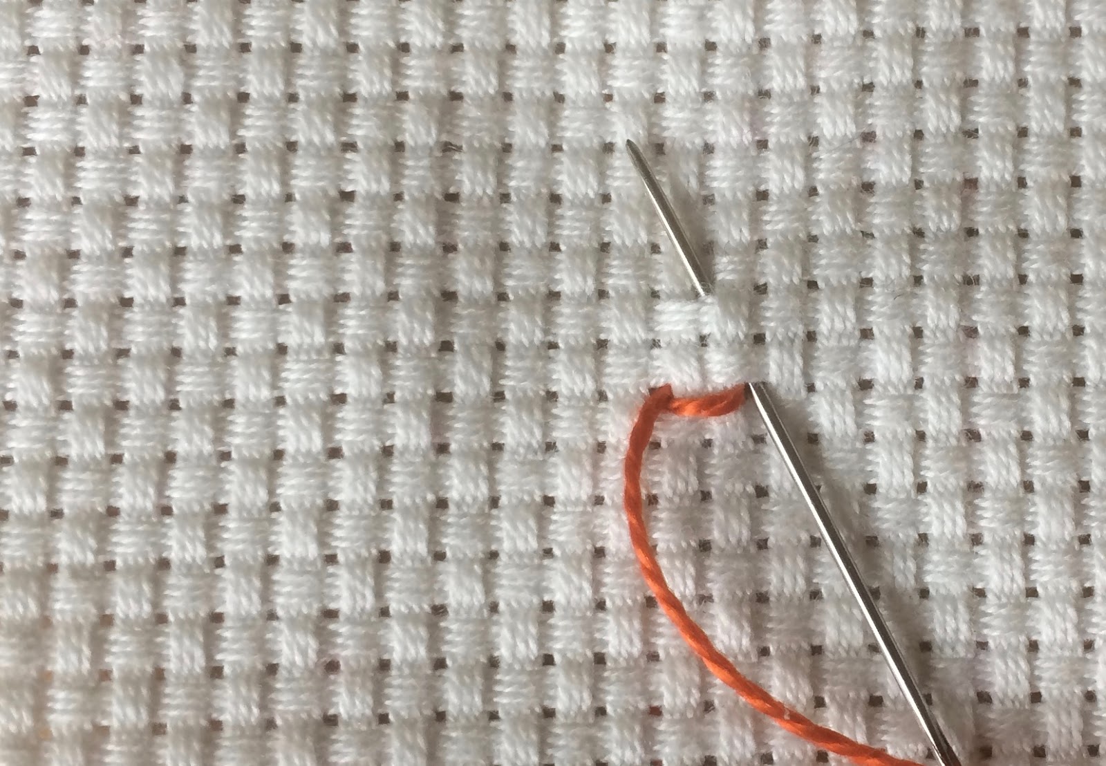 Queenie's Needlework: Sunday Stitch School - Lesson 12: Lace Stitch