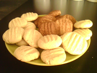 meu mundo de receitas: Biscoitos de manteiga