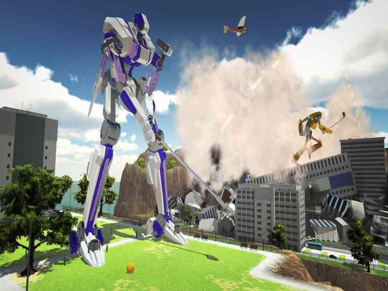 100ft Robot Golf Game