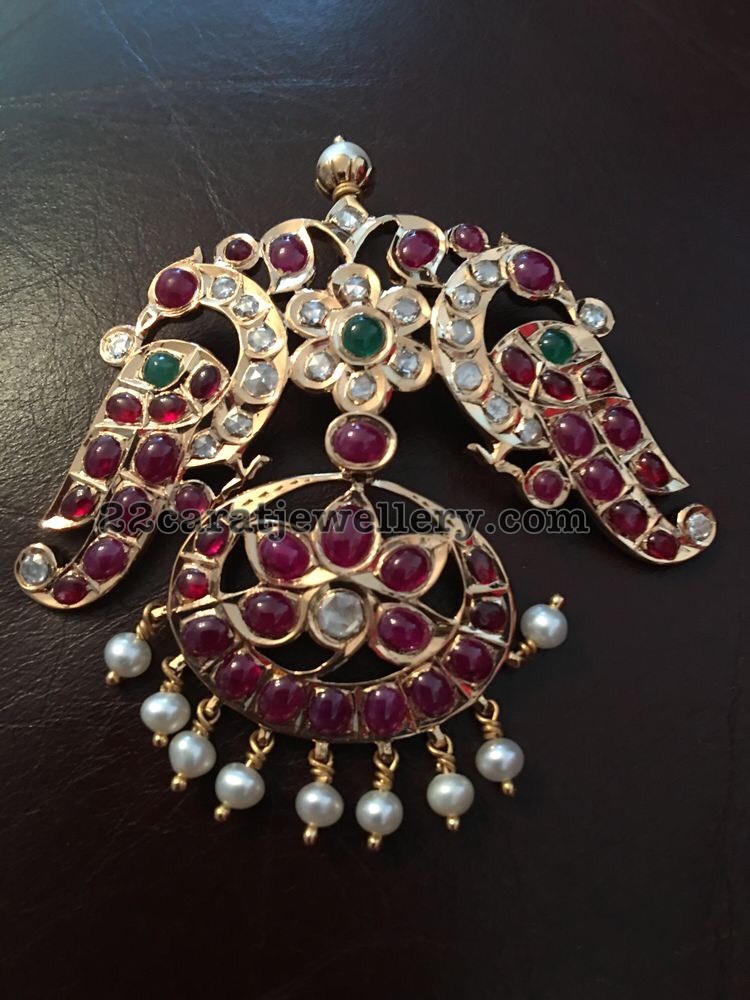 Burmese Rubies Pendant Sets - Jewellery Designs