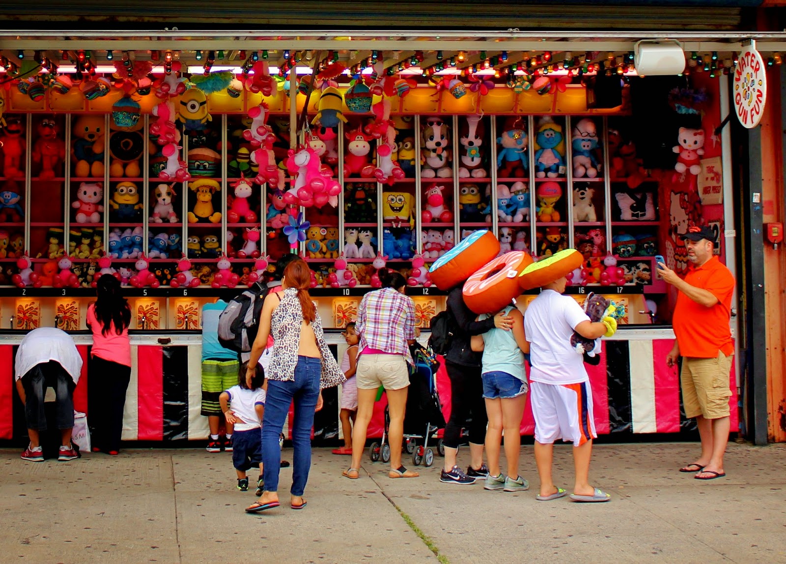 One More Folded Sunset: Donut Family Photo