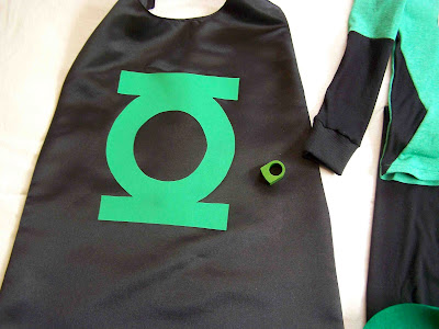 Made by Me. Shared with you.: Halloween Costume: Boys Green Lantern