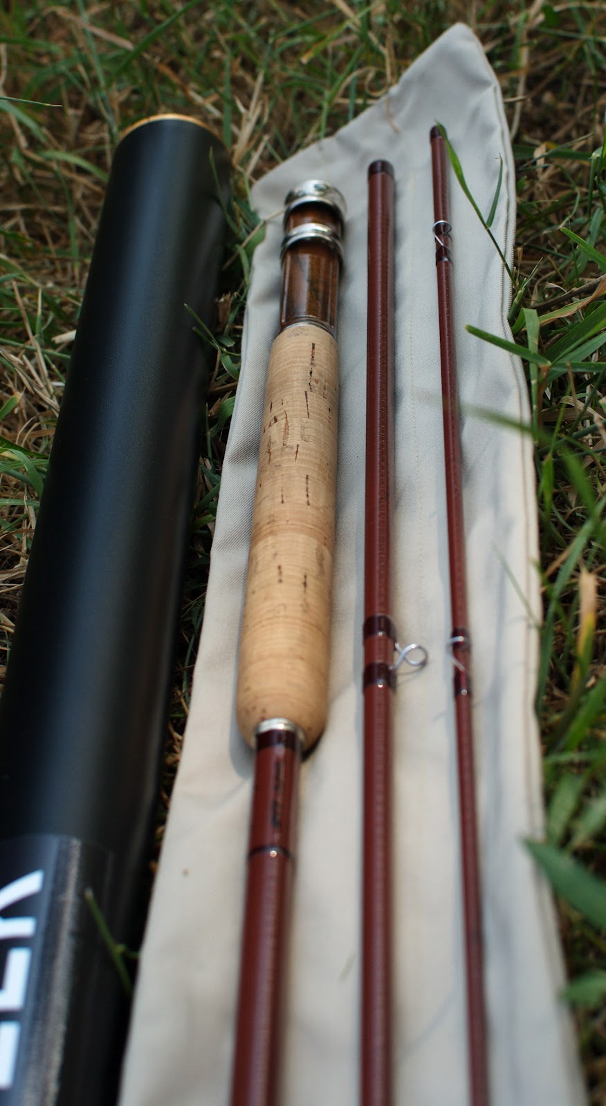 Handcrafted graphite and fiberglass fly rods: Steffen Bros.8'0" 3/4wt.