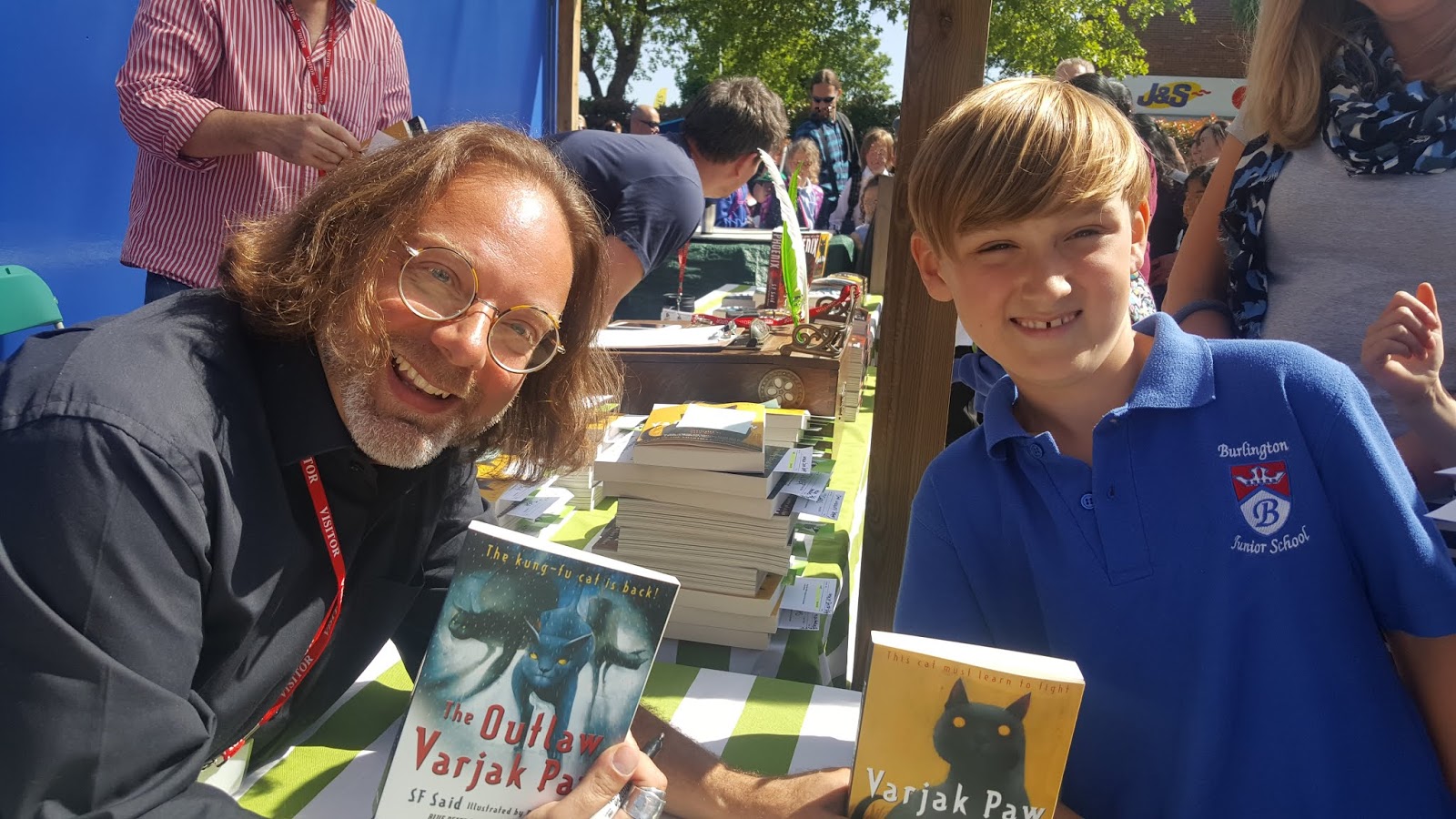 SF SAID: Author Visits: Burlington Junior School