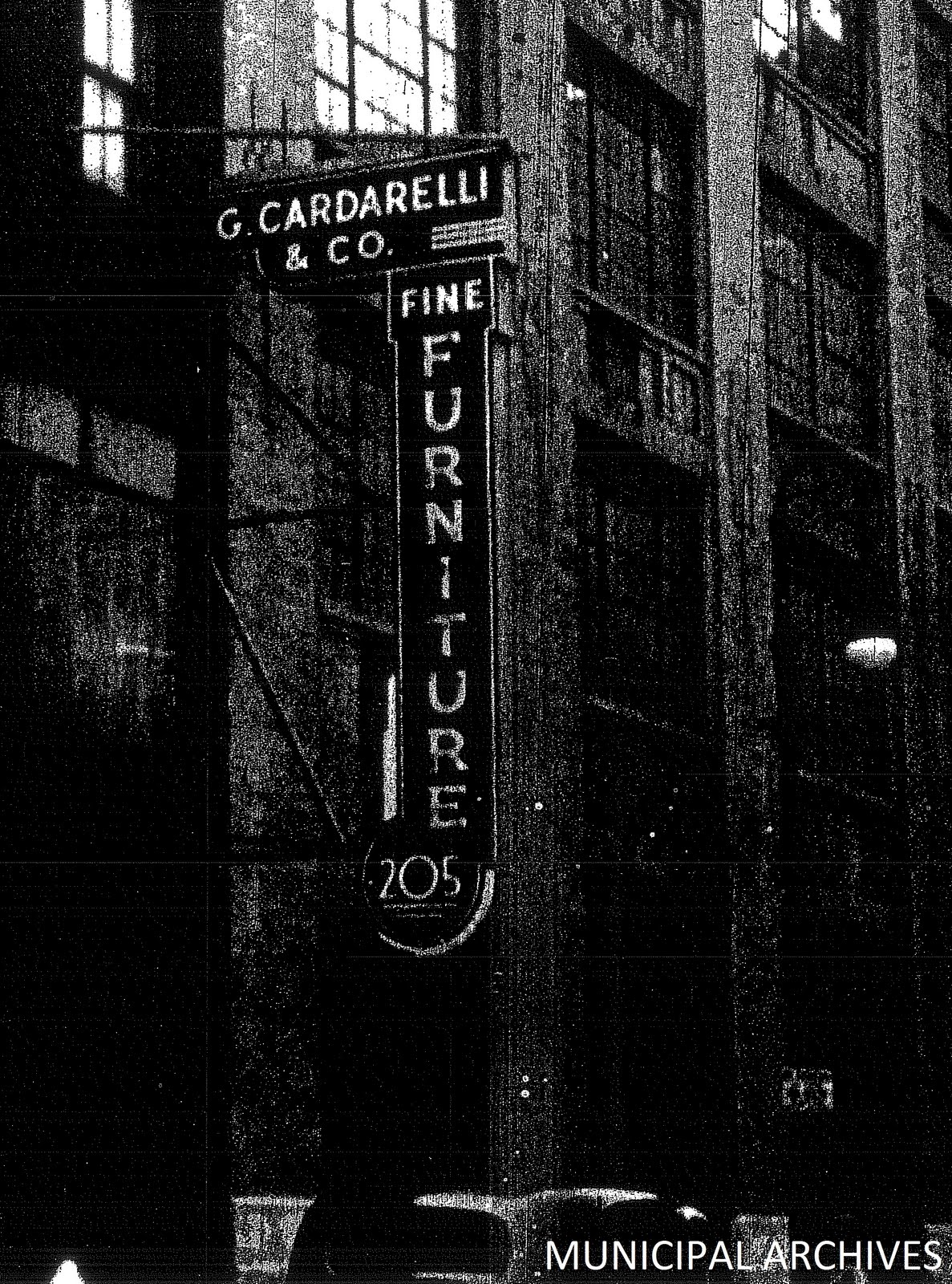 New York Neon: G. Cardarelli, Fine Furniture