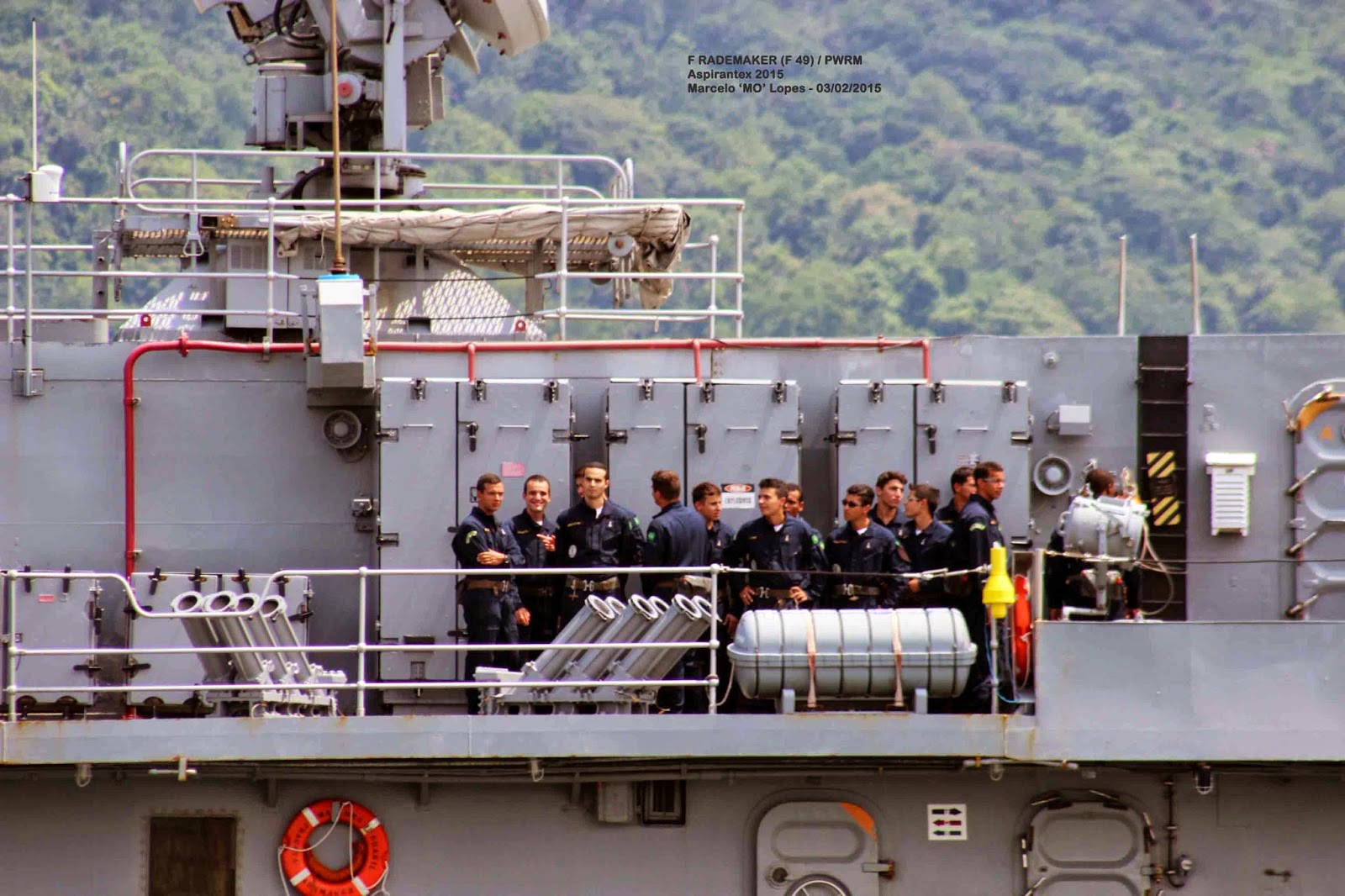 Santos Shiplovers: F. Rademaker (F 49) - Aspirantex 2015, Santos (Imagens)