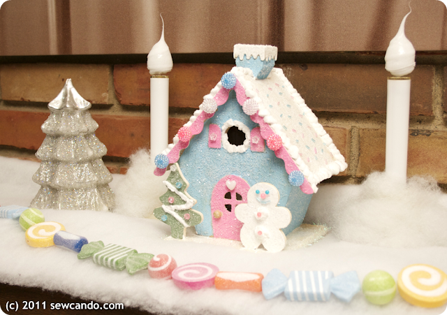 Sew Can Do: Easy DIY Faux Gingerbread Men Ornaments