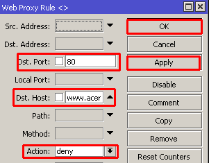 Blokir Situs Dengan Web Proxy & Redirect Situs - Ruang Config