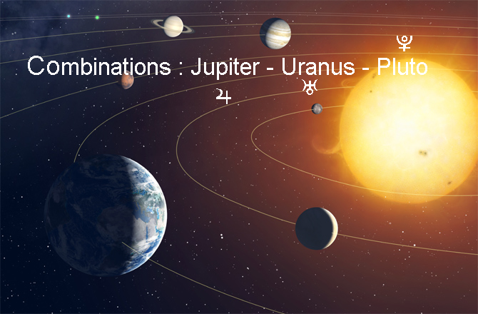 Cosmo-CoDe: Combinations : Jupiter - Uranus - Pluto