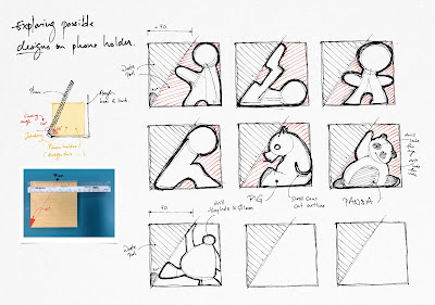 Design Journal SOS: Step by step guide to draw a phone holder using ...