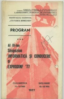 Ion IVAN: Istoria informaticii românești: Conferințe tematice