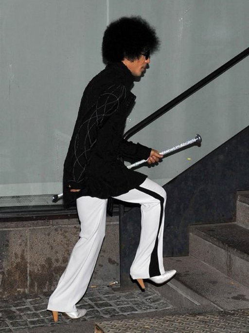 Prince Wearing Heels