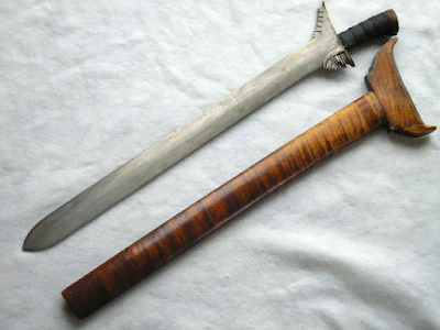 Sundang (Sword) Used In Silat | Malay Martial Arts - Silat