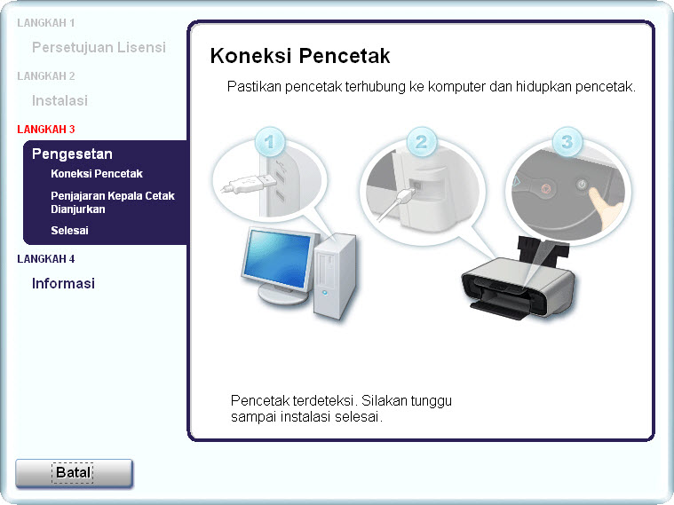 Cara Setting Printer Canon MP145 - gurutomo