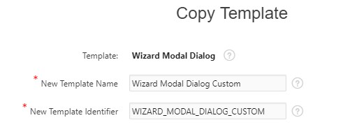 How to use global page (page 0) in Wizard Modal Dialog Page
