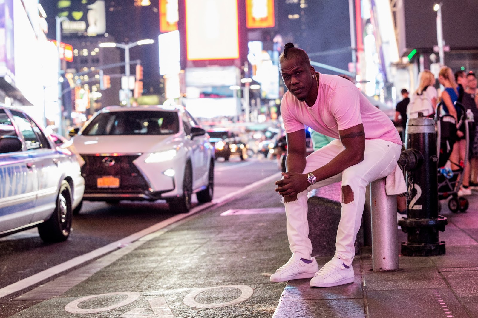 Stella Dimoko Korkus.com: Rapper Iceberg Slim Storms New York Ahead Of ...