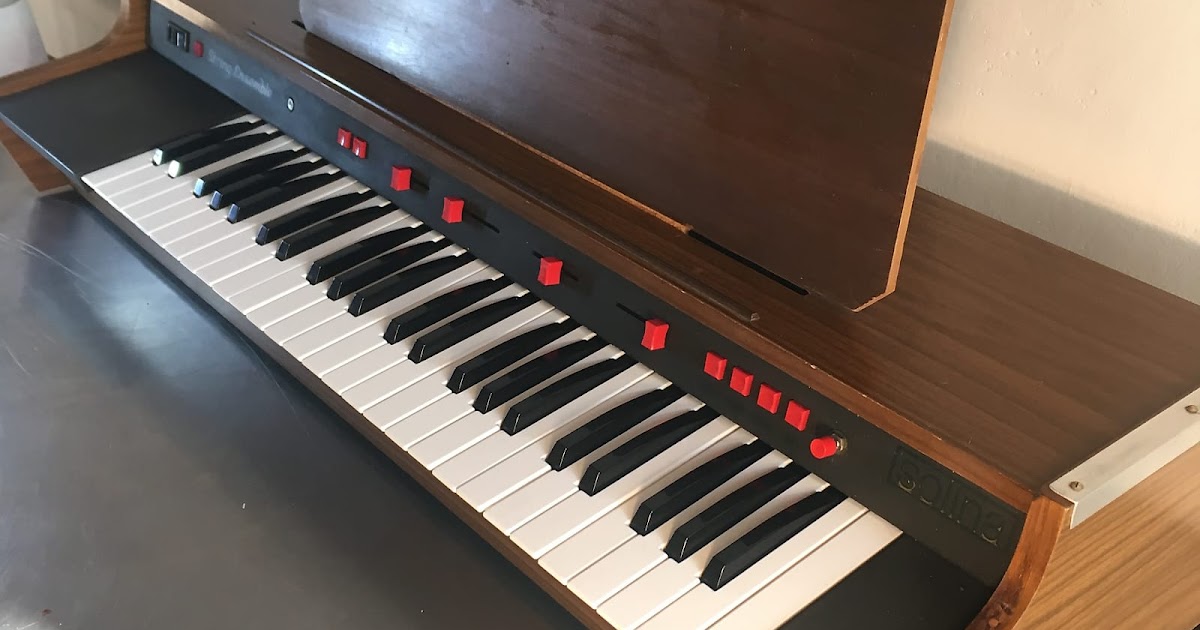 MATRIXSYNTH: ARP Solina String Ensemble SN 0093141 w/ Music Sheet Stand