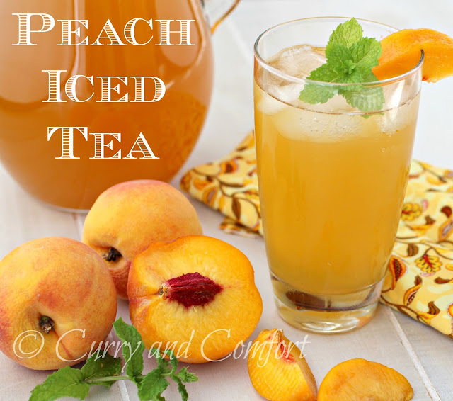 Kitchen Simmer: Peach Iced Tea