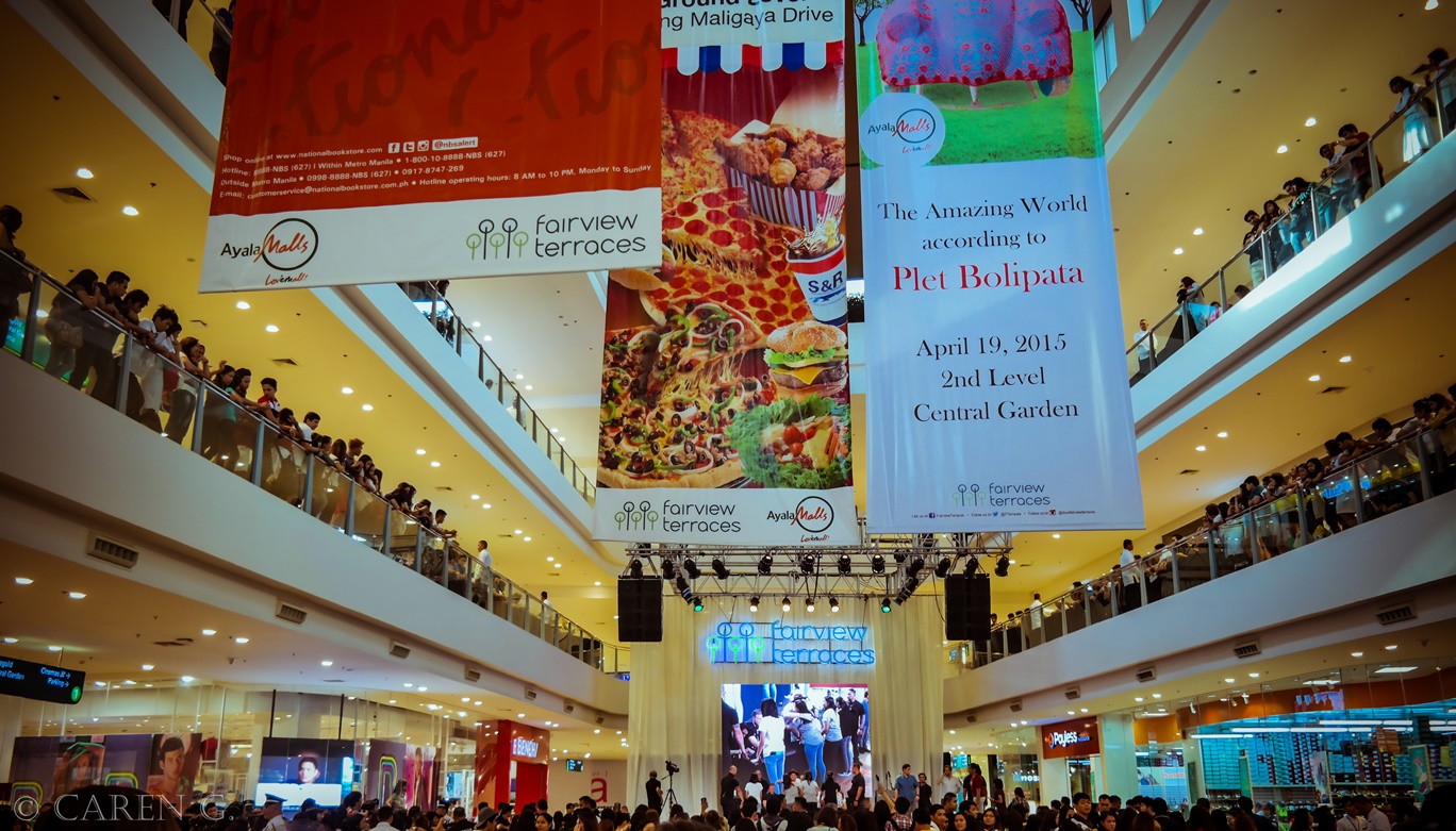 The Maine thrilled their Filipino fans at Ayala Fairview Terraces ...