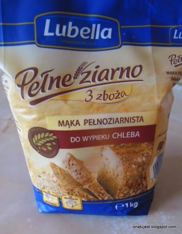 Ona Weronika: Chleb, Lubella pełne ziarno, 3 zboża