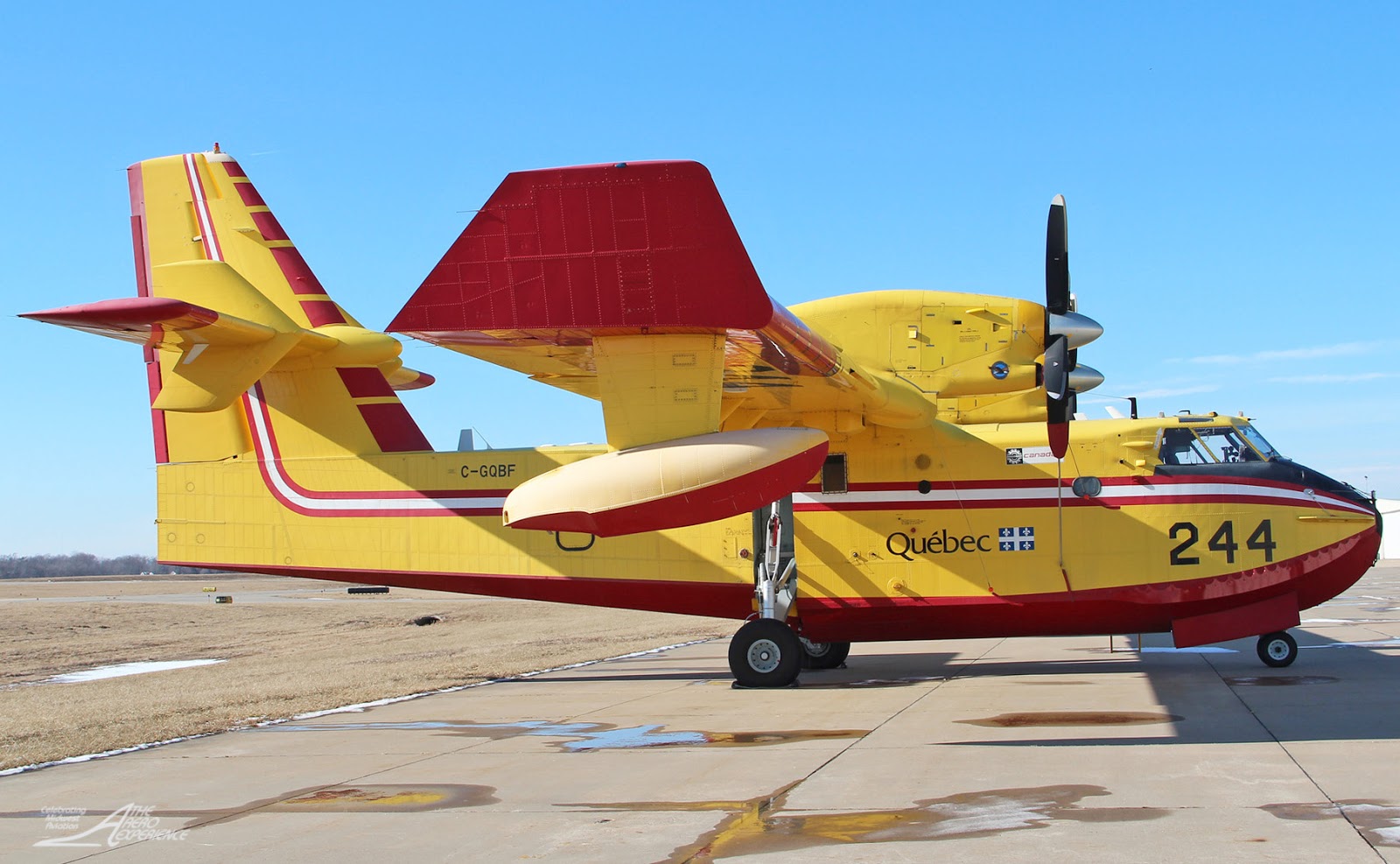 The Aero Experience: Canadian Fire Fighting Aircraft Make Stop at St ...