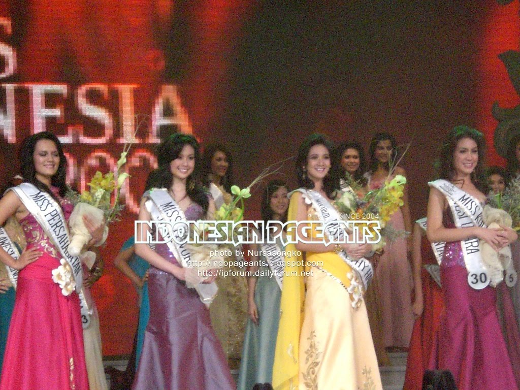 Kenangan Malam Final Miss Indonesia 2008 - Indonesian Pageants Portal